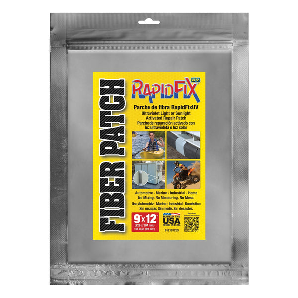 RapidFix 6121912ES UV-Activated Fiber Repair Patch, 9 In. x 12 In ...