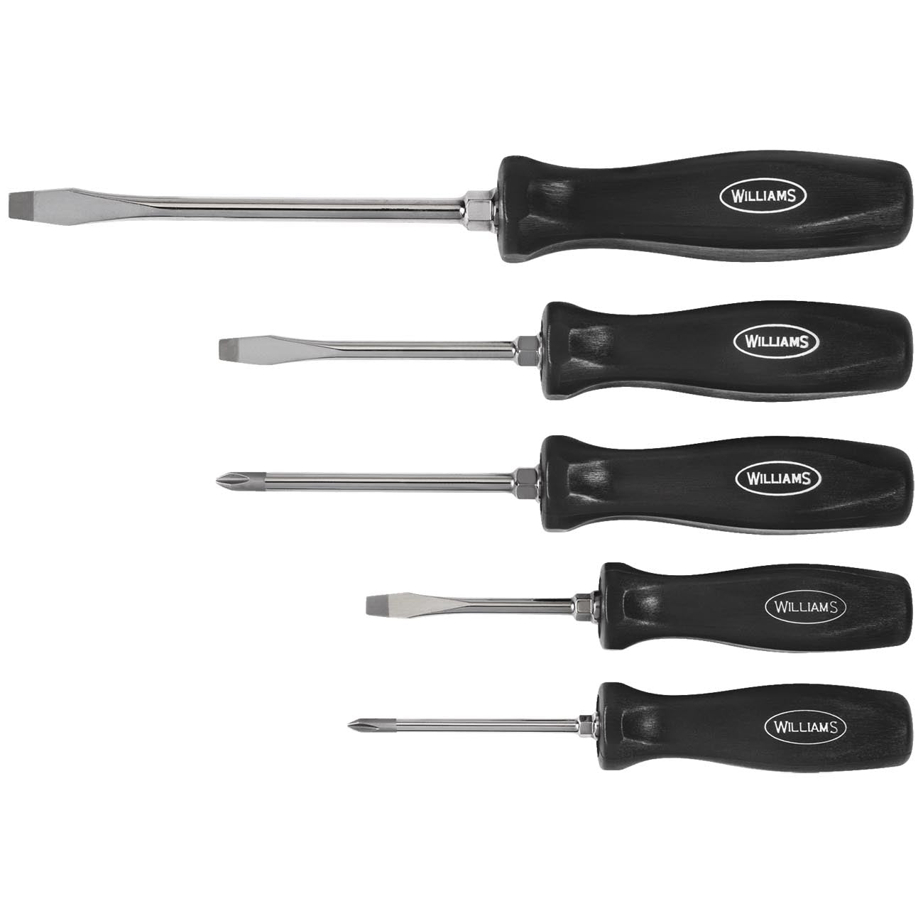 Williams Endurogrip Mixed Screwdriver Set (5 Piece) – Deff Audio