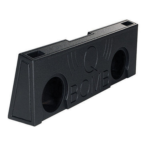 QPower QBGMC07212 DUAL 12" GMC 2007-2013 CREW CAB UNDER SEAT QBOMB ...