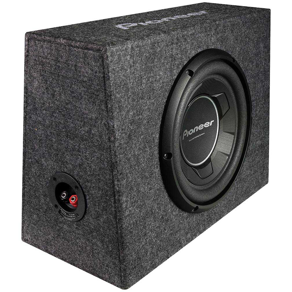 Pioneer TSWX106B 10" Single Passive Loaded Compact Sub Enclosure 1100W ...