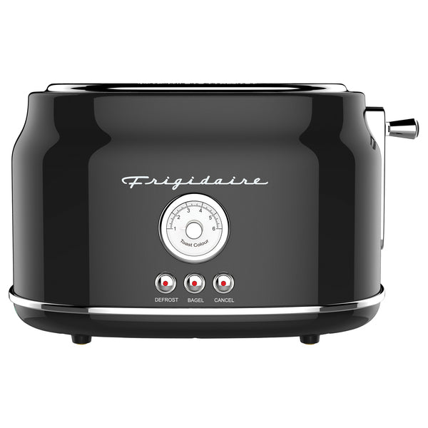 Frigidaire ETO102-BLACK 2-Slice 900-Watt Retro Stainless Steel Toaster ...