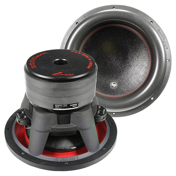 Audiopipe TXXBDC412D2 12" Woofer 2200 Watts Dual 2 ohm VC – Deff Audio