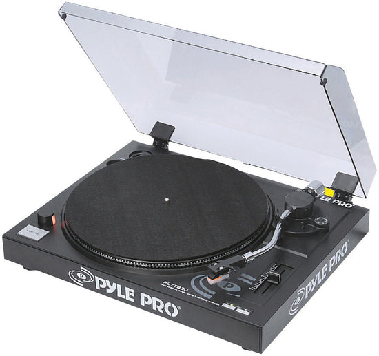 Pyle PLTTB3U Belt Drive USB Turntable with Digital Recording Software ...