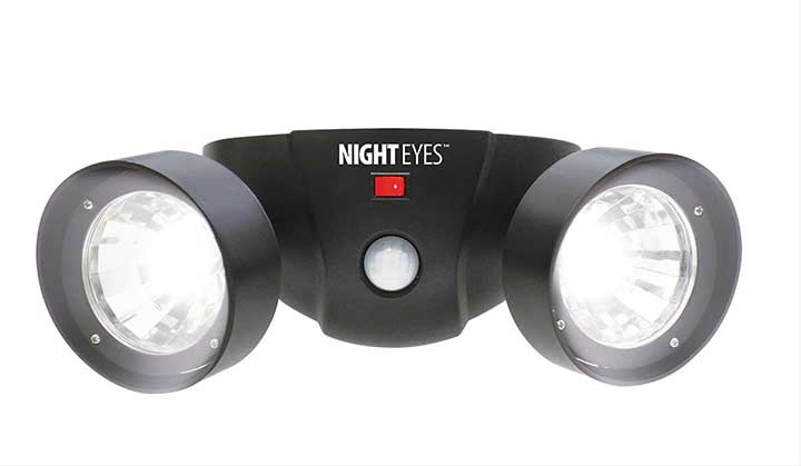 Ideaworks JB7115BLK LED Night Eyes Security Lights Black – Deff Audio