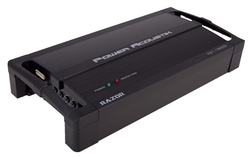 Power Acoustik RZ1-1500D 1500W Class D Monoblock Amplifier – Deff Audio